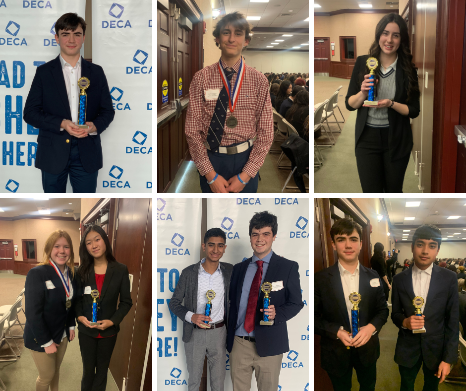 MA DECA Chapter Sweeps District 7 Competition